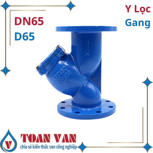 Y-Lọc Gang dn65-d65-phi 65 PN10 PN16 - Bảng báo giá 2024